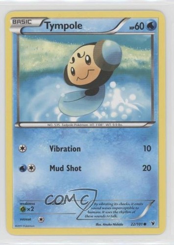Tympole Pokemon Black & White Noble Victories #22 2k3 | eBay