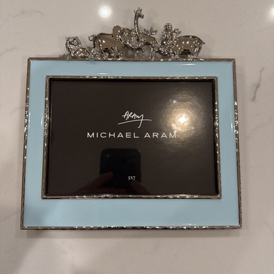 Michael Aram Blue Animals Decorative Picture Frame | 5" x 7" | eBay