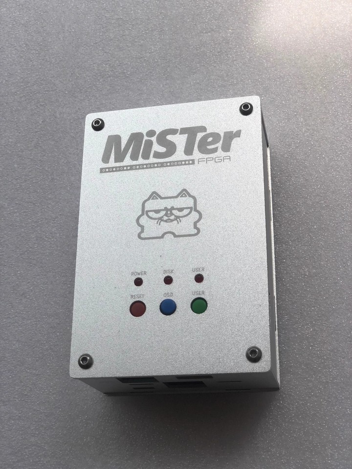 New Mister FPGA Retro Video Game Console SATURN SS Port With Aluminum ...
