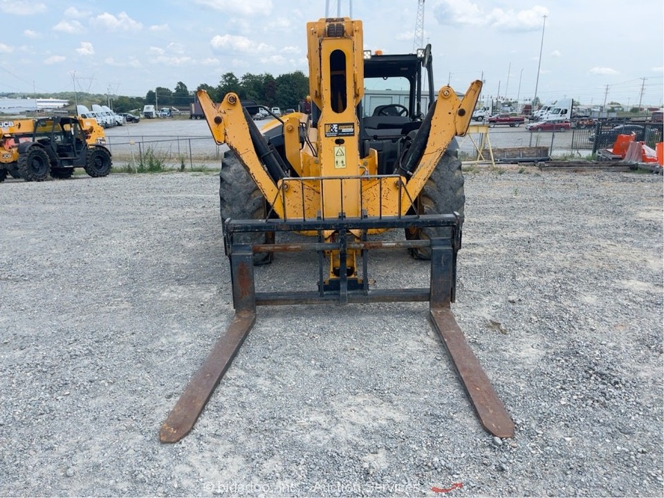 2018 JCB 510-56 56' 10,000 lb Telescopic Reach Forklift Telehandler Aux ...