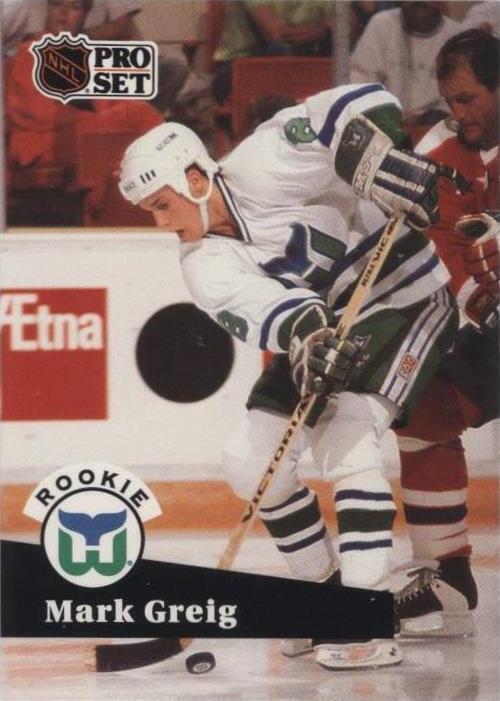 1991-92 Pro Set - Mark Greig #537 for sale online | eBay