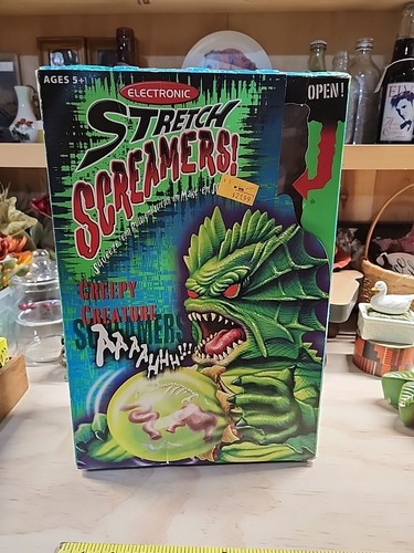 QUEST TOYS ELECTRONIC STRETCH SCREAMERS CREATURE MONSTER TOY BOXED | eBay