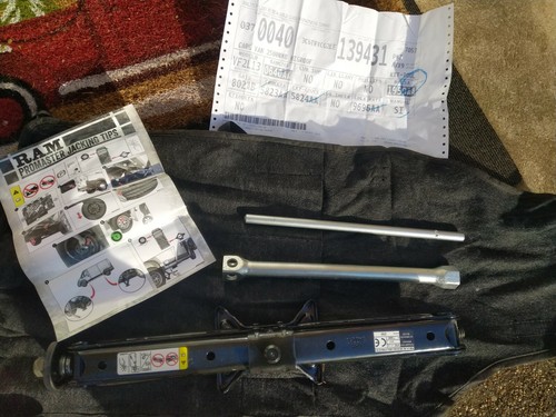 New Takeout 14-25 odge Ram ProMaster Van OEM 4 piece Tire Jack Kit Car ...