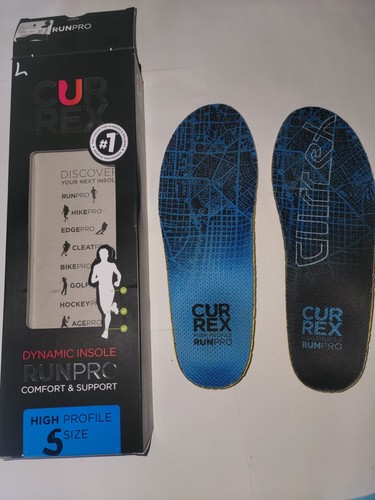 CURREX RunPRO Dynamic Insole Men or Women High Profile Size S, SMALL | eBay