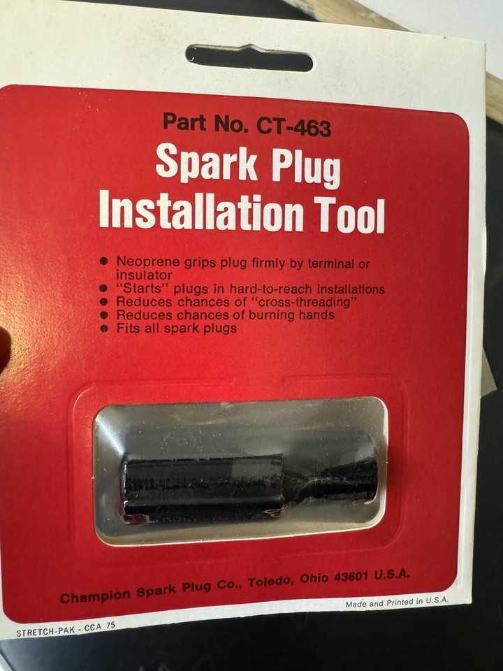 Box Of 10 Champion Spark Plug Installation Tools CT-463 New Old Stock ...
