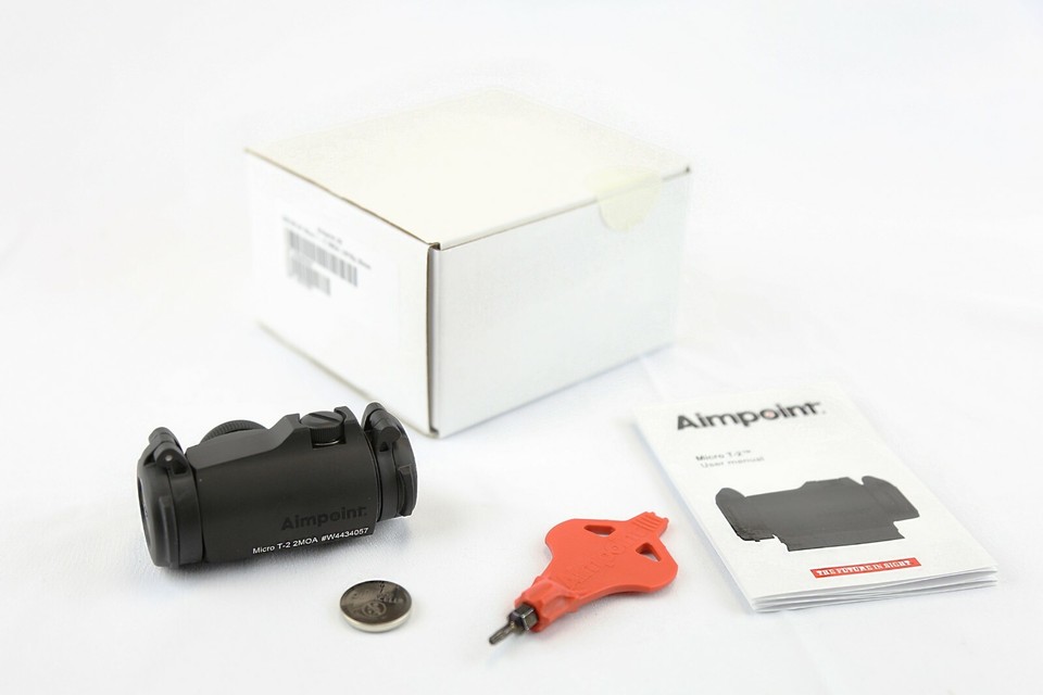 Aimpoint Micro T-2 Red Dot Reflex Sight No Mount 2 MOA 200180 | eBay