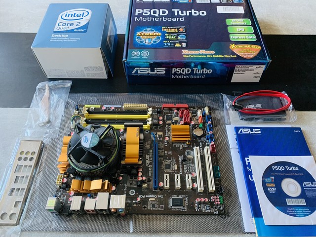 ASUS P5QD Turbo, LGA 775/Sockel T, Intel (90-MIBAQ0-G0EAY00Z ...