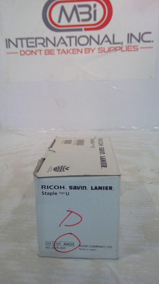 Genuine Ricoh Savin Lanier Type U SR5020/5030/5040 Staple Cartridge ...