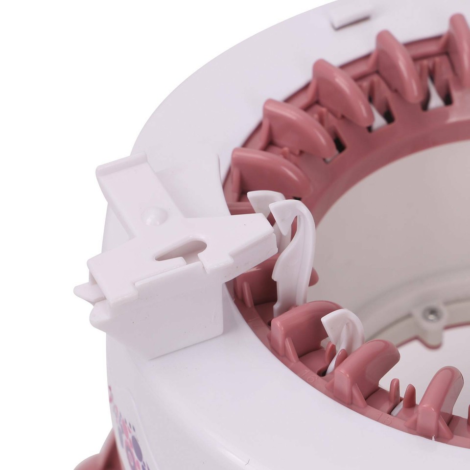 22 Needle Knitting Machines Round Hand Weaving Loom DIY Scarf Hat Kids ...