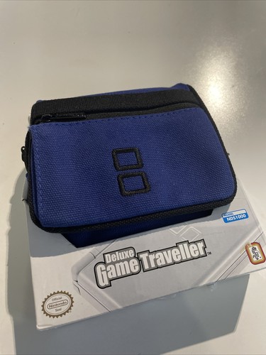 NEUF NEW pochette sacoche officiel bleu nintendo DS lite DSI 3DS ...