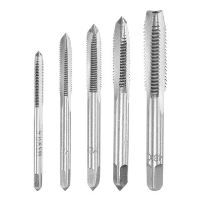 5pcs M3 M4 M5 M6 M8 Hand Threading Tap Set High Speed Steel High ...