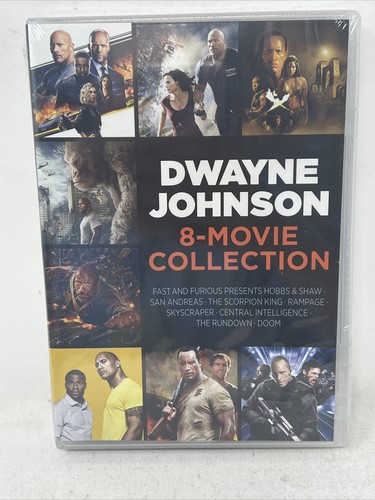 Dwayne Johnson: 8-Movie Collection (DVD, New / Sealed) 883929802098 | eBay