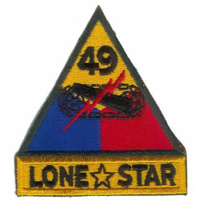 US ARMY 49TH ARMORED DIVISION PATCH WITH TAB - 1960'S | eBay