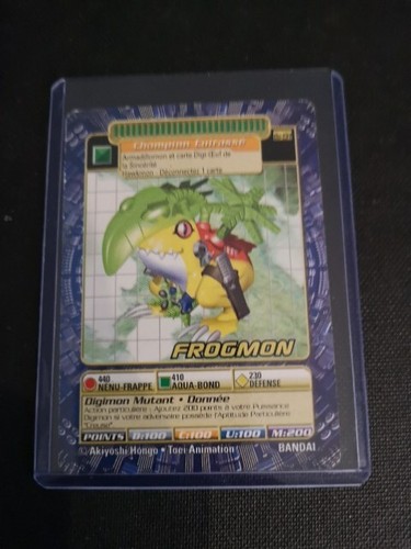 Frogmon Carte Digimon Fr Serie 3 4 5 6 Bo-194 | eBay