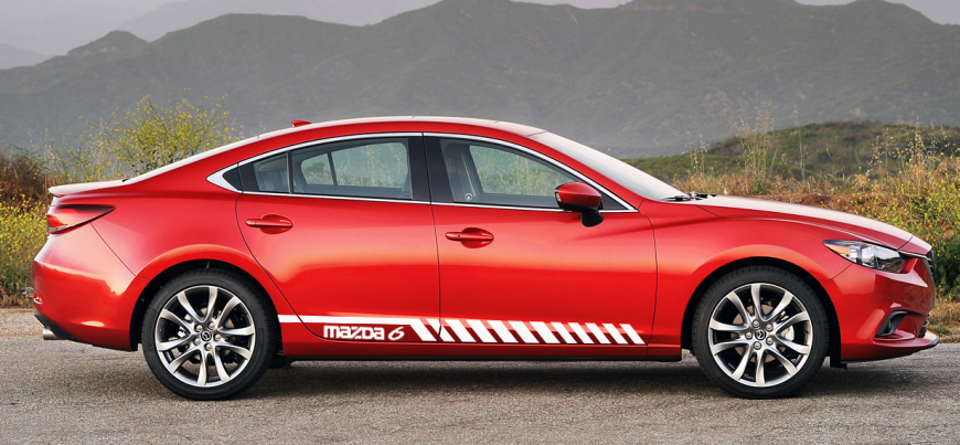 Mazda 6 With Side Graphics