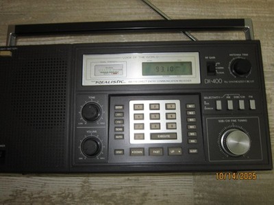 Realistic DX-400 AM/FM Direct Entry Communication Receiver Works! Model ...