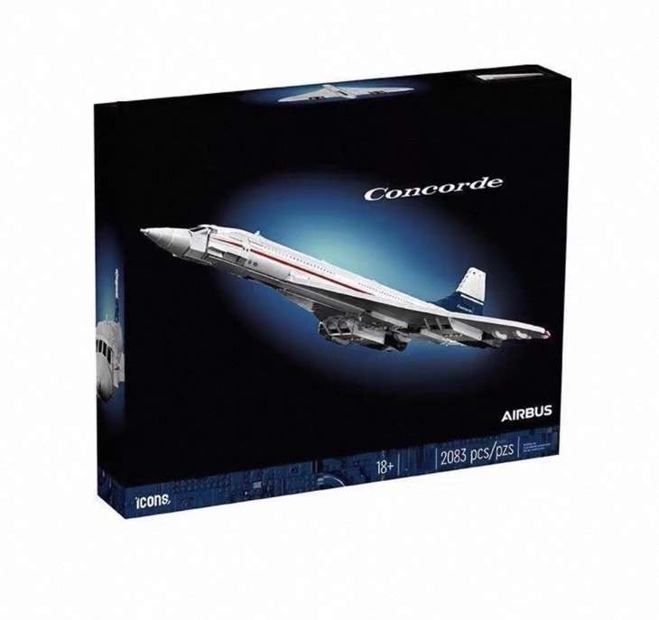 New Concord Icons Airbus AirPlane Set Mock High Quality Building Blocks ...