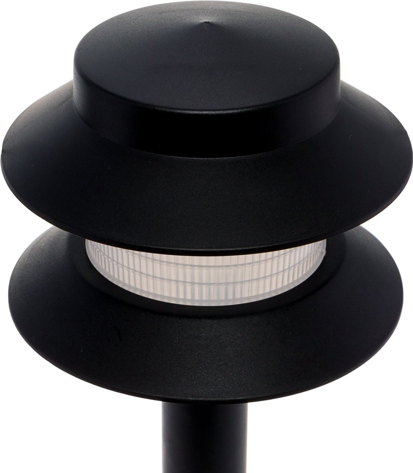Paradise Low Voltage Landscape Pathway Lights - 2 Tier Outdoor Garden ...