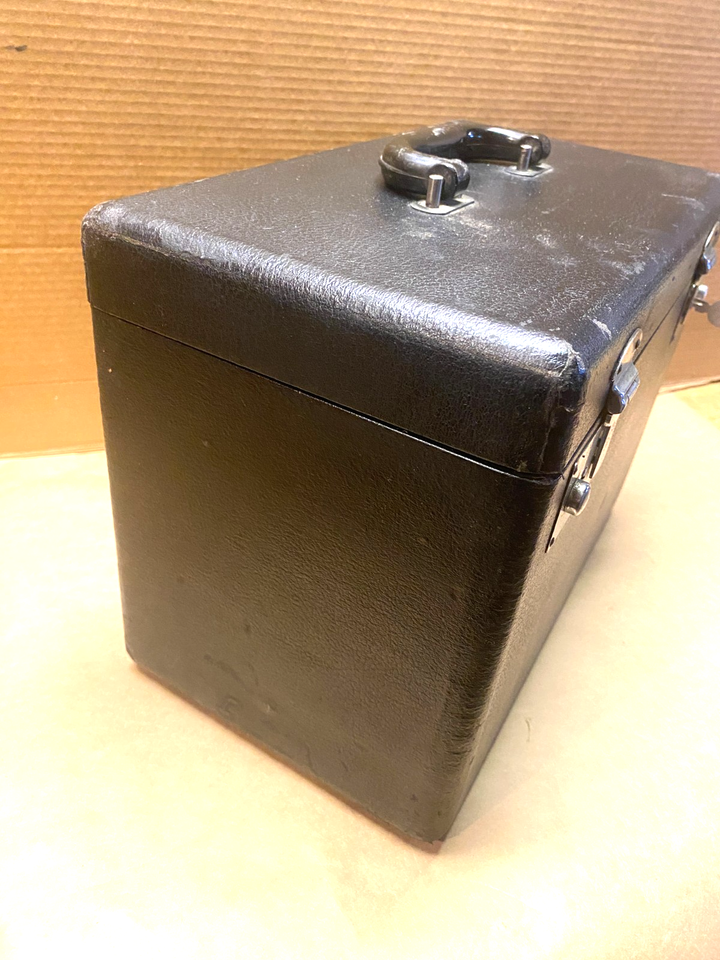Vintage Original SINGER 221 FEATHERWEIGHT Sewing Machine CARRYING CASE ...