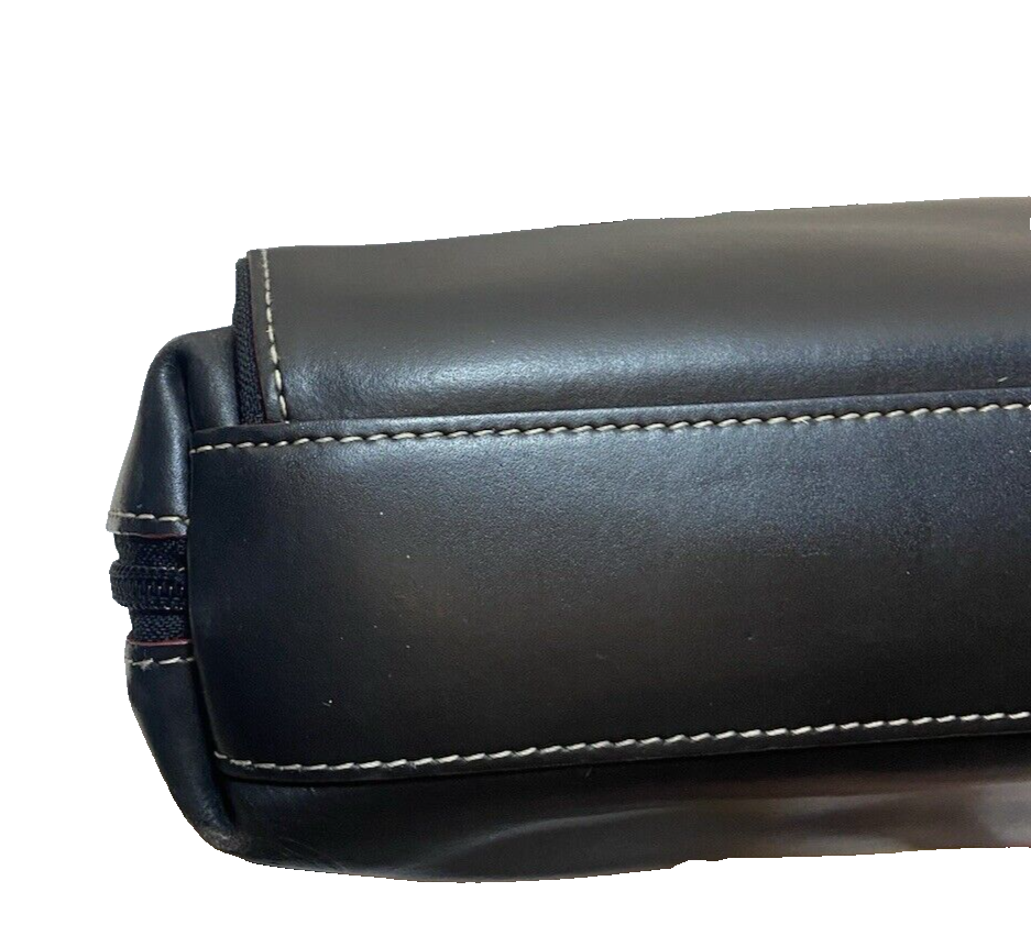 Lodis Leather Black Laptop Business Bag Organizational Pocket 13H X 14 ...