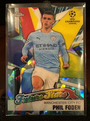 Phil Foden 2020-21 Topps Chrome UEFA Future Stars /150 | eBay