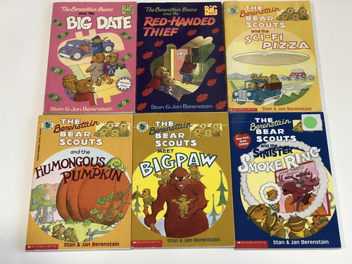 Lot 6 The Berenstain Bears Bear Scouts Series Chapter Books ~ Big ...