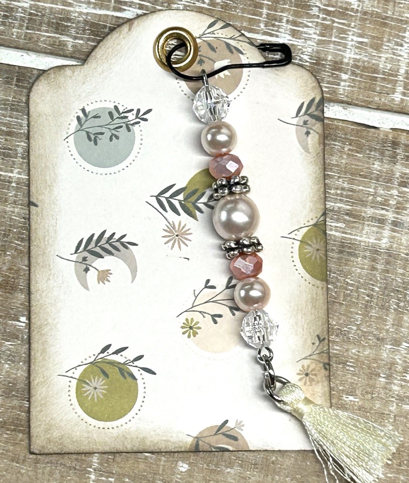 Bead Dangles for Junk Journals set of 5 beaded dangles purse bling ...