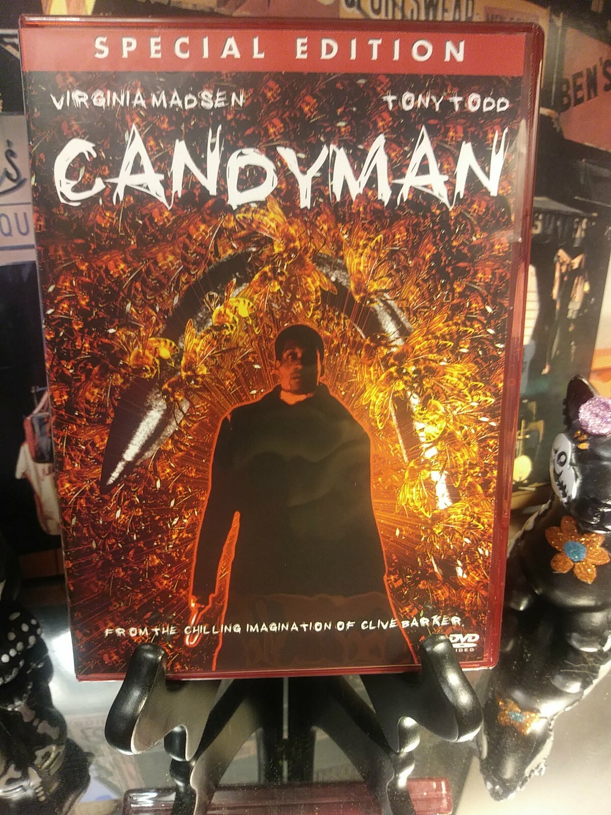 Candyman (DVD) Original 1992 Version - Don't Say His Name 5x! VG+ w/Red ...