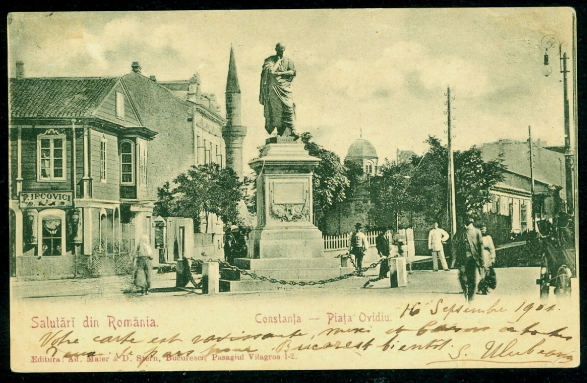 Ovid Statue