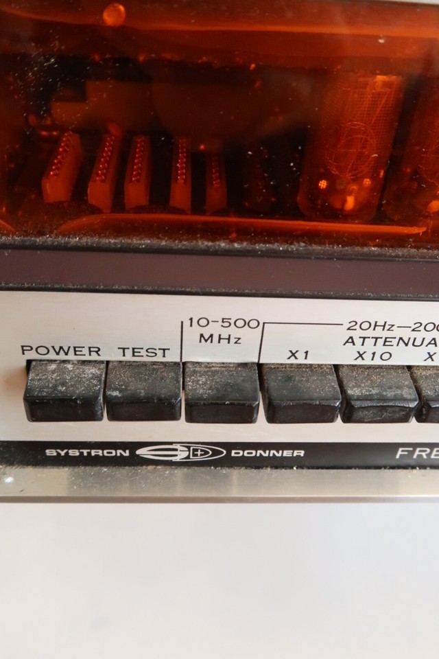 Vintage Systron Donner Model 6052 Frequency Counter (Tested, As-Is) | eBay
