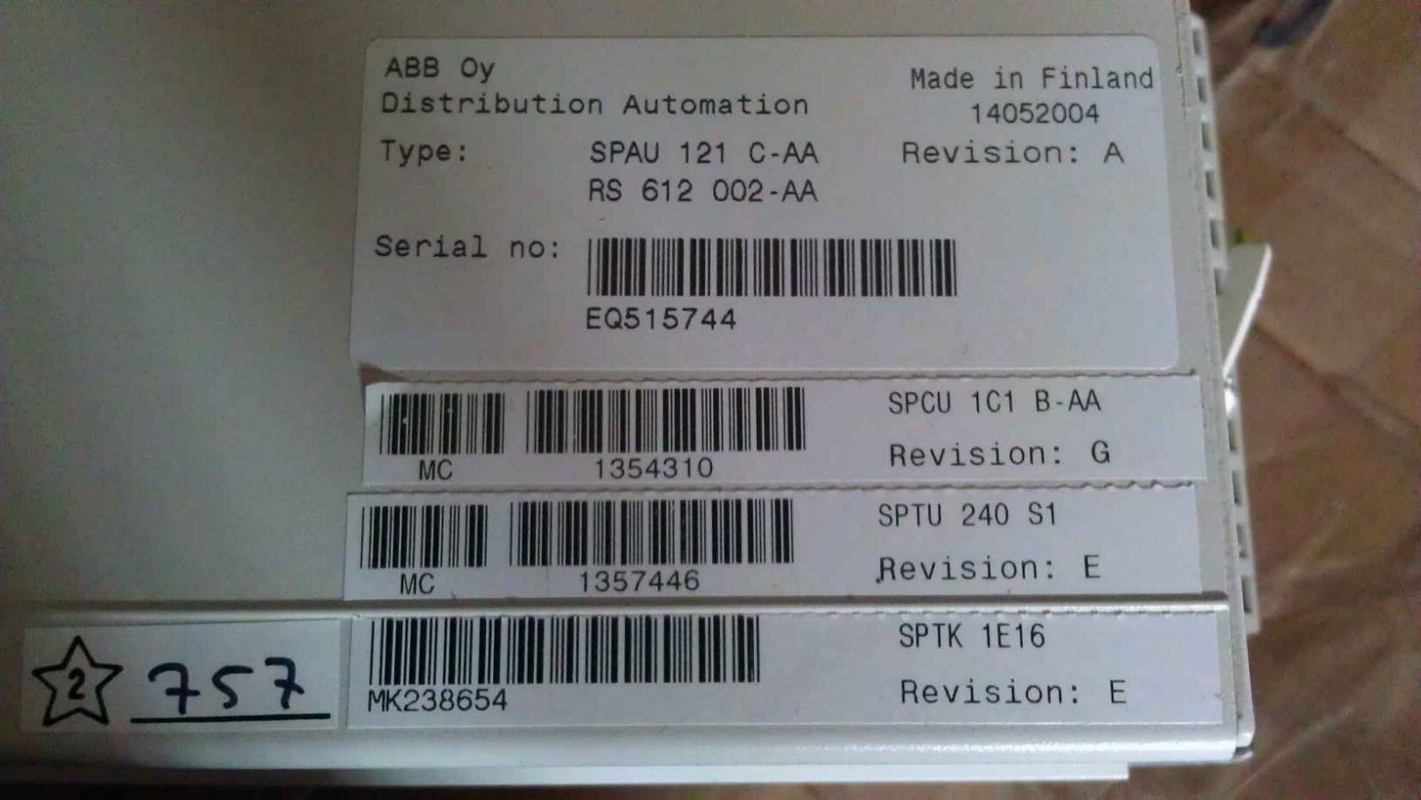 Ship dhl ABB SPAU 121 C SPAU 121 C-AA Relay | eBay