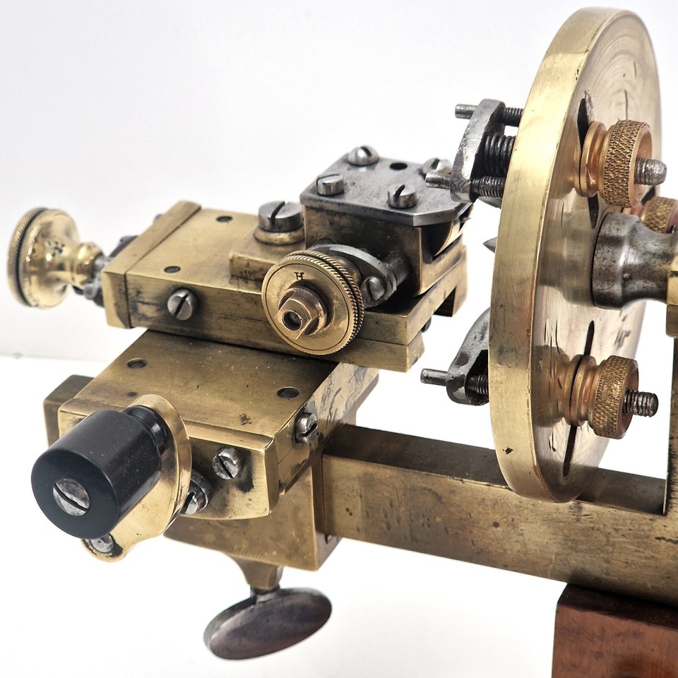 Antique Watchmakers lathe BURIN FIXE 19th century. Good condition | eBay