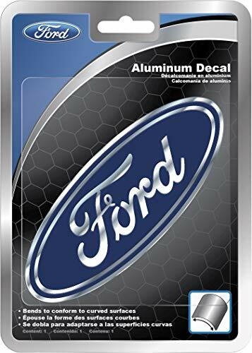 Chroma 41701 Ford Blue Oval Aluminum Domed Bendable Decal Emblem 2" x 5 ...