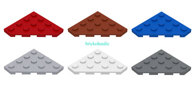 Lego Wedge Plate 4 x 4 Cut Corner Parts Pieces Lot ALL COLORS | eBay