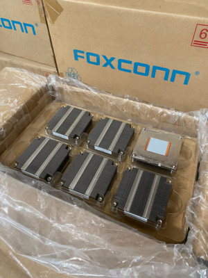 Foxconn LGA2011 (Square ILM) 1U Copper Heat Sink High Performance CPU ...