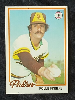 Rollie Fingers 1978 Topps #140 San Diego Padres Baseball Card EX | eBay