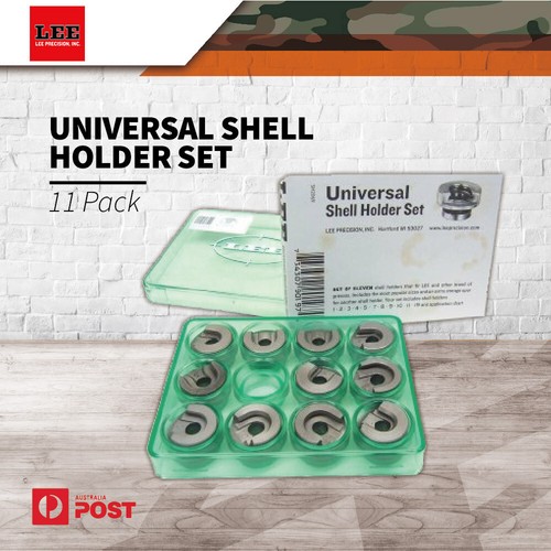 Lee Universal Shell Holder Set 11 Pack For All Brands Reloading Presses ...