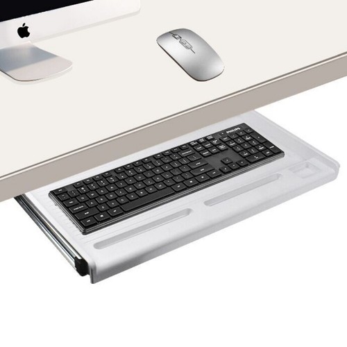 Undermount Sliding Keyboard Drawer Pull Out Keyboard Tray w/ Silent ...