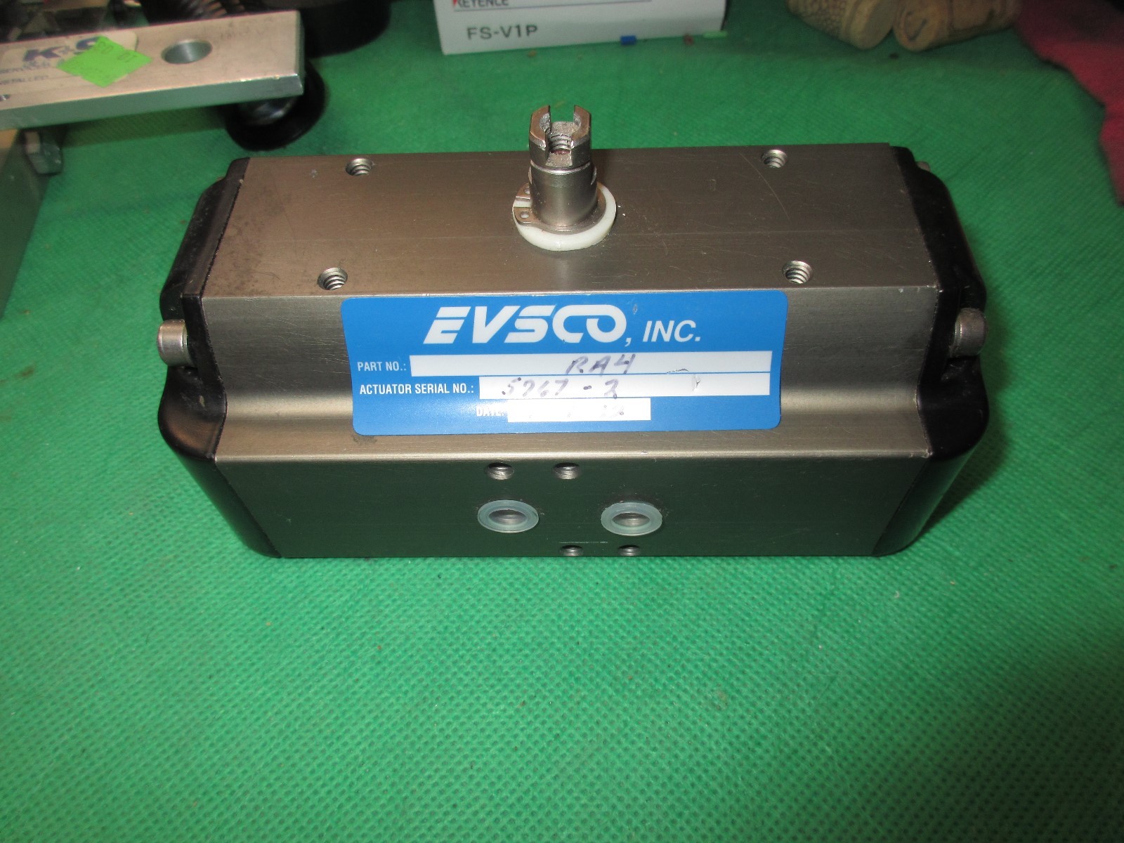 Evsco Pneumatic Actuator Series RA4 (new old stock) 1/8" Threads | eBay