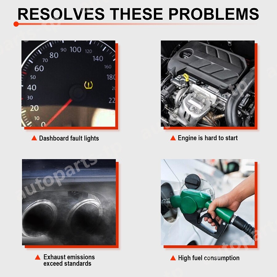 2pcs Up/Downstream Oxygen Sensor For 2007-2010 Dodge Caliber & Jeep ...