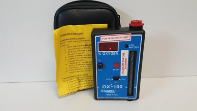 GUARANTEED! AQUASOL OXYGEN MONITOR PRO OX-100 | eBay