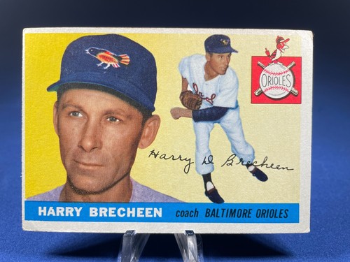 1955 Topps Baseball Card Harry Brecheen #113 Baltimore Orioles | eBay