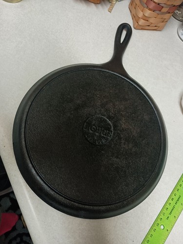 Lodge Cast Iron 9" Round Griddle Fire Ring 6 USA 90G | eBay