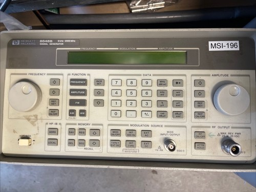 HP 8648B 9KH To 2000mHZ Signal Generator | eBay