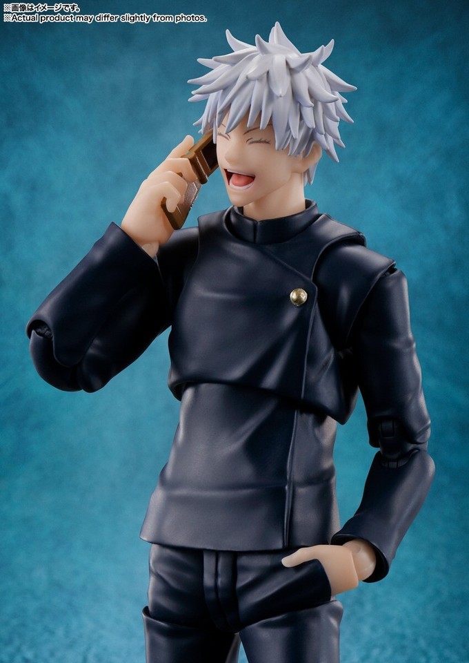 S.H.Figuarts Jujutsu Kaisen Satoru Gojo Curse Tech College Figure High ...