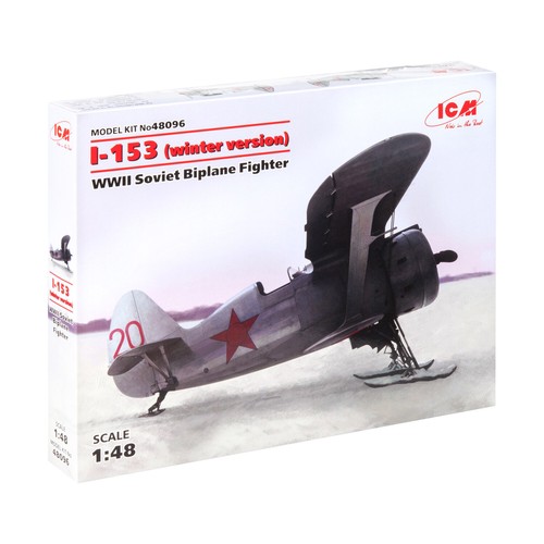 ICM Aircraft Model 1/48 I-153 (winter version) New | eBay