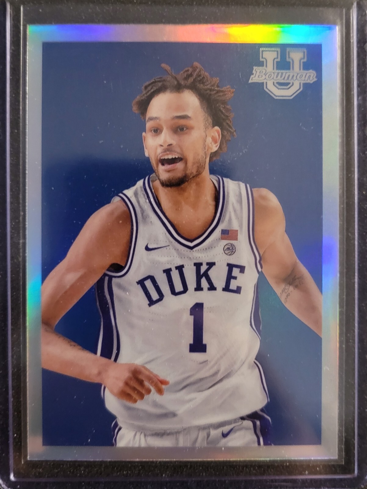 Derek Lively II Chrome Refractor Bowman U #09B-7 Duke Mavericks | eBay