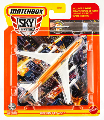 2024 Matchbox Sky Busters® #29 Boeing 747-400™ WHITE | ORANGE | MBX AIR ...