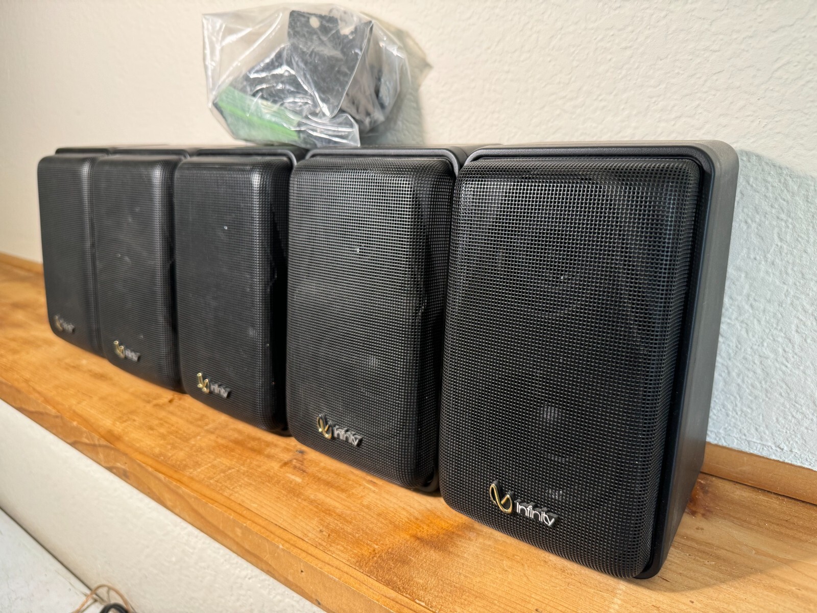 Infinity SL Micro Surround Sound Speakers 5 Channel Home Theater ...