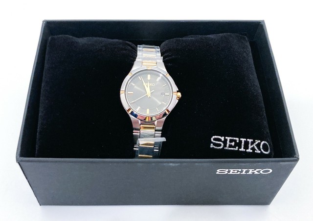 Seiko Essentials Women's Black Watch - SUR414 for sale online | eBay